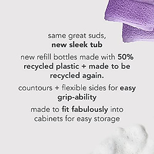 Method Foaming Hand Soap Refill, French Lavender, Recyclable Bottle, Biodegradable Formula, 28 fl oz (Pack of 4)