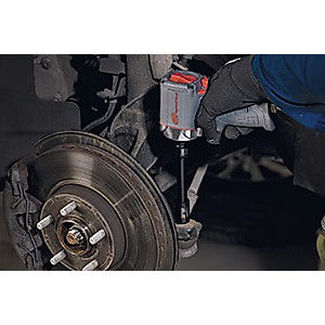 Ingersoll Rand 15QMAX 3/8" Drive, Air Impact Wrench, Quiet, Ultra Compact, 475 ft-lbs Nut-busting Torque, Maintenance Duty, Pistol Grip, Standard Anvil
