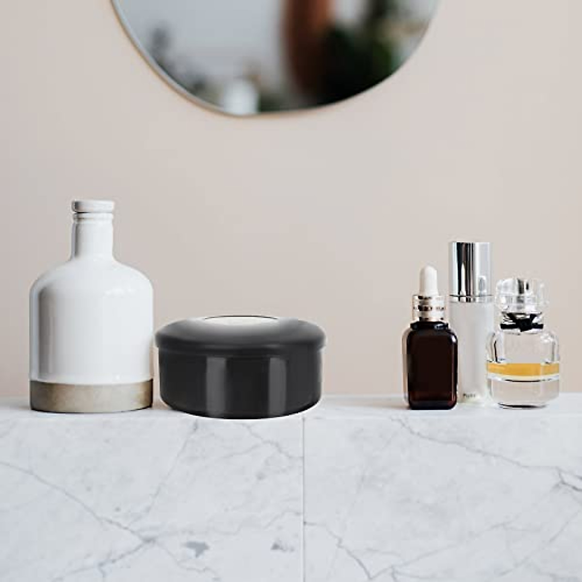 Happyyami 3 Sets Go Jar chess Storage Case Go Chess Go Game Storage Jar white Go Bowls black Go Bowls go bowls game chess bowl Go Game Storage Bowl Go Can pp with cover storage bottle travel