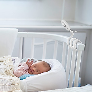 oioaahkeo Baby Monitor Mount for ANMEATE Baby Monitor SM24, GoodBaby UU24 and Babysense V24US Video Baby Monitor(NOT Included) No Drill