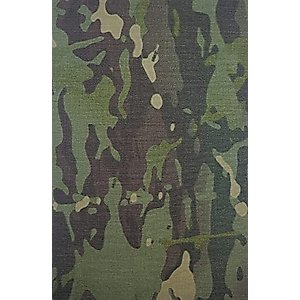 Dangerfield Arms TackGear Wrap 8" x 12" Multicam Cordura Camouflage Adhesive Wrap 500 Denier Adhesive Back for kydex and Other Items (Multicam Tropic)