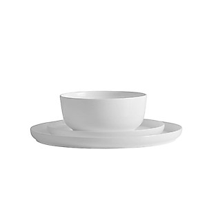 Mikasa 5266100 Samantha Chip-Resistant 16 Piece Set, Service for 4 White, Service For 4