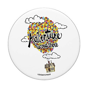 Disney Pixar Up Adventure Is Out There Text PopSockets PopGrip: Swappable Grip for Phones & Tablets