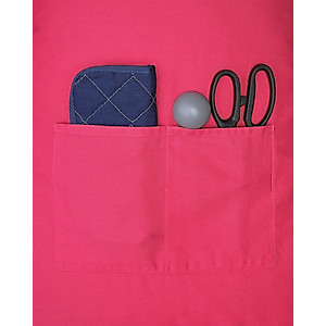 Grammy Gifts For Women Everything Is Better In Grammy's Kitchen Two Pocket Adjustable Bib Apron Heliconia