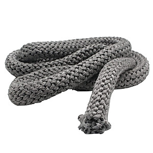 BSTFLEX Graphite Impregnated Fiberglass Rope Seal Gasket Replacement for Wood Stoves- 1" x 72"