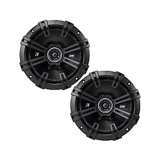 Kicker DSC670 6.75-Inch (165mm) Coaxial Speakers, 4-Ohm (Pair)