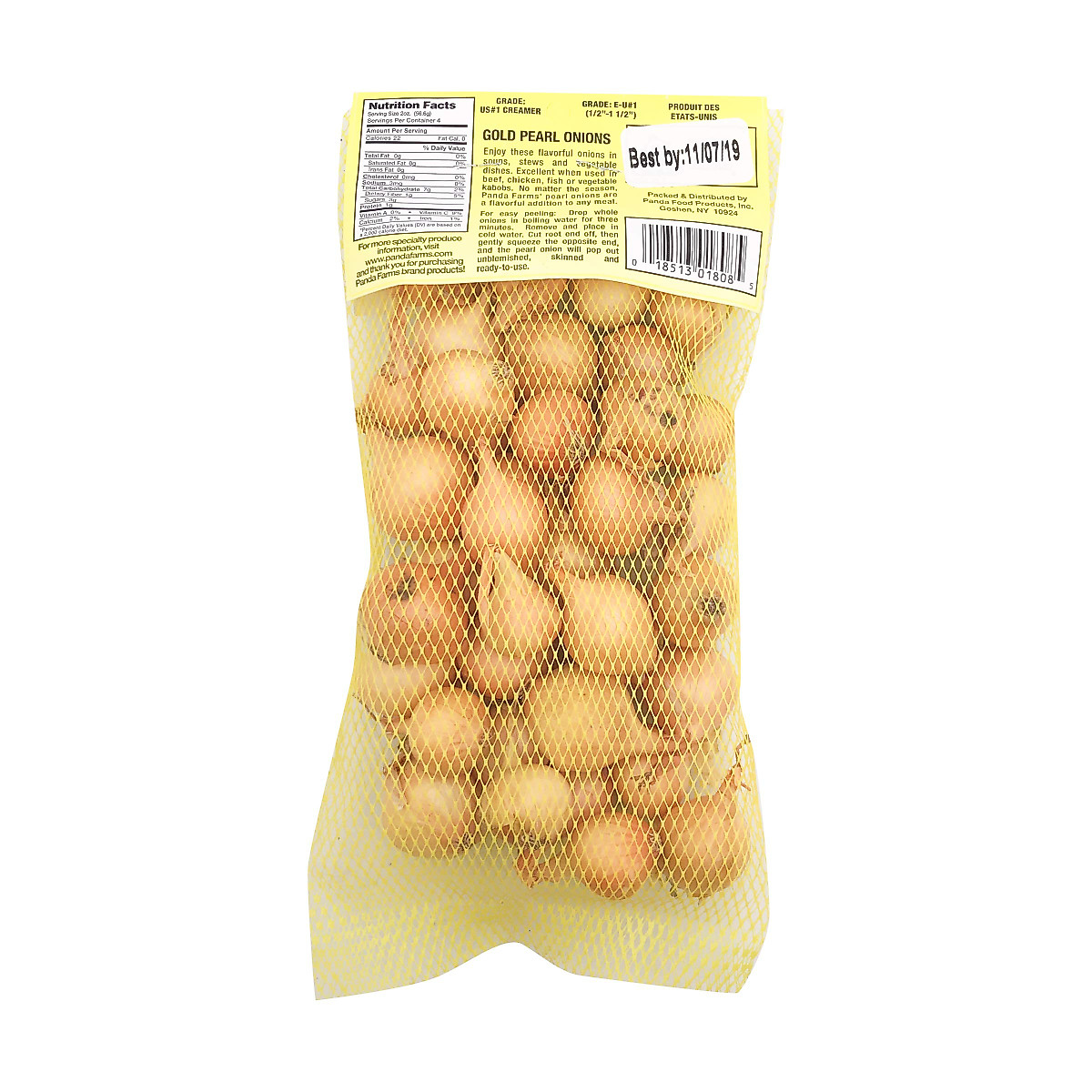 Yellow Pearl Onions, 8 oz