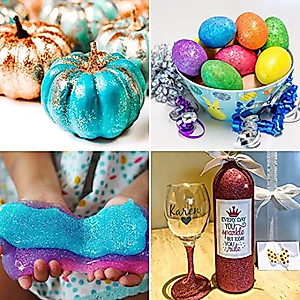 TORC Red Fine Glitter 4 oz Glitter Powder for Tumblers Resin Crafts Slime Cosmetic Nail Painting Festival Decoration