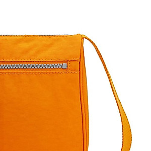 Kipling Womens Women's Callie Bag, Organize Accessories, Spacious Interior, Adjustable Strap, Nyl Shoulder Bag, Sunset Yellow, 10.5 L x 7.5 H 4.5 D US