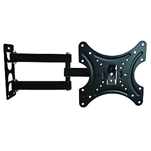 Henxlco Full Motion TV Wall Mount Articulating Swivel Tilt Extend Bracket for Most 13-40 Inch LED LCD Flat Panel Curved Screen Max VESA 200x200mm