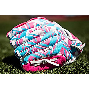 Rawlings | REMIX T-Ball & Youth Baseball Glove | Right Hand Throw | 9" | Pink