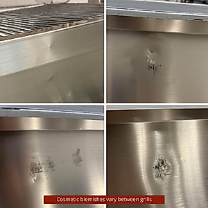 TITAN GREAT OUTDOORS Ash & Ember 4W Rotisserie Spit Roaster Grill, Rated 33 LB, Horizontal Adjustable Spit Rod for Outdoor Charcoal BBQ with Hood, Roast Chicken, Lamb, Pig, Beef