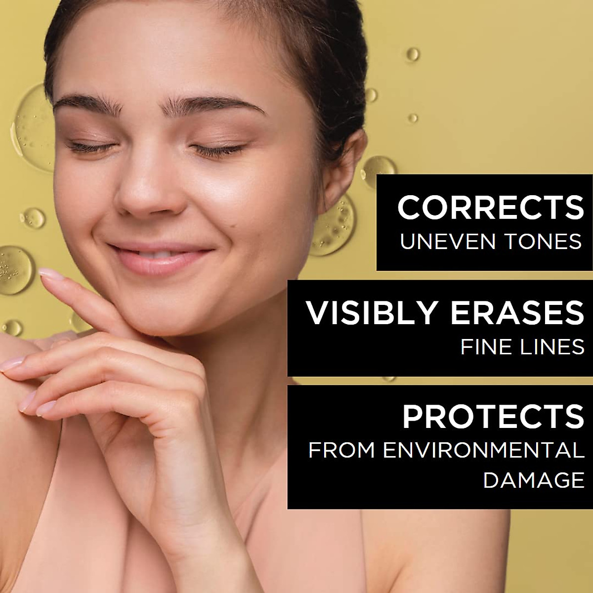 Retinol + C Correcting Serum - Jumpstart the Rejuvenation Process and Dramatically Improve Deep Wrinkles, Texture, Uneven Skin Tones% Hyperpigmentation | Doctors Preferred | 1oz./30ml