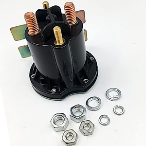 ALLMOST Solenoid Relay JW1-H1950-00 Compatible with Yamaha G22 G29 Gas Golf Cart 12V 4 Terminal