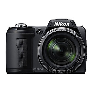 Nikon Coolpix L110 12.1MP Digital Camera with 15x Optical Vibration Reduction (VR) Zoom and 3.0-Inch LCD (Black)