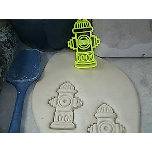 FIREFIGHTER FIREMAN DETAILED FIRE TRUCK HYDRANT HELMET SET OF 4 COOKIE CUTTERS MADE IN USA PR1397