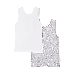 Baby Creysi Collection 2 Pieces Girls' Tanks & Camis Sleeveless I Little Girls' Soft Cotton Multicolor I 2 Years Old Little Girl I 100% Hypoallergenic Cotton.