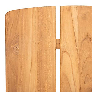 SAFAVIEH Couture Patio San Juan Natural Brazilian Teak Wood Outdoor Adirondack Chair