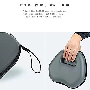 Travel Case for AirPods Max,Hard Carrying Bag Storage AirPods Max Headset PU&EVA&Polyester Portable Storage Box