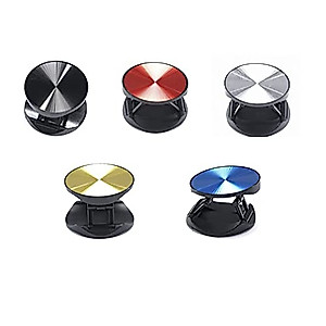 Unique Fortunes Finger Phone Grip Holder . for iPhone and Samsung. Phone Stand for Desk Phone Socket (Black)