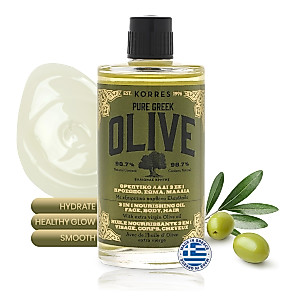 KORRES Olive 3-in-1 Nourishing Oil, 3.38 fl. oz.