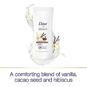 Dove Nourishing Secrets Antiperspirant Deodorant Stick for Women Vanilla Cocoa Butter for 48 Hour Underarm Sweat Protection And Soft And Comfortable Underarms,2.6 Ounce (Pack of 3)