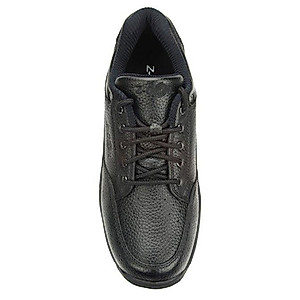 Z-CoiL Women's Legend Slip Resistant Enclosed Coil Black Leather Tennis Shoe 8 C/D US