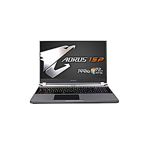 GIGABYTE AORUS 15P (WB) Thin and Light Performance Gaming Laptop, 15.6-inch FHD 144Hz IPS, GeForce RTX 2070 MAX-Q, 10th Gen Intel i7-10750H, 16GB DDR4, 512GB NVMe SSD (AORUS 15P WB-7US1130SH)