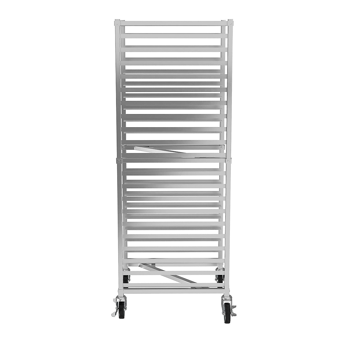 Krollen Industrial 20 Pan End Load Nesting Bun/Sheet Pan Rack - Unassembled