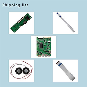 FanyiTek USB C Type C mini HD-MI Control Board for 15.6" 1366x768 B156XTK01.0 Touch HD 40pin Glossy OnCell Digitizer LCD LED Display
