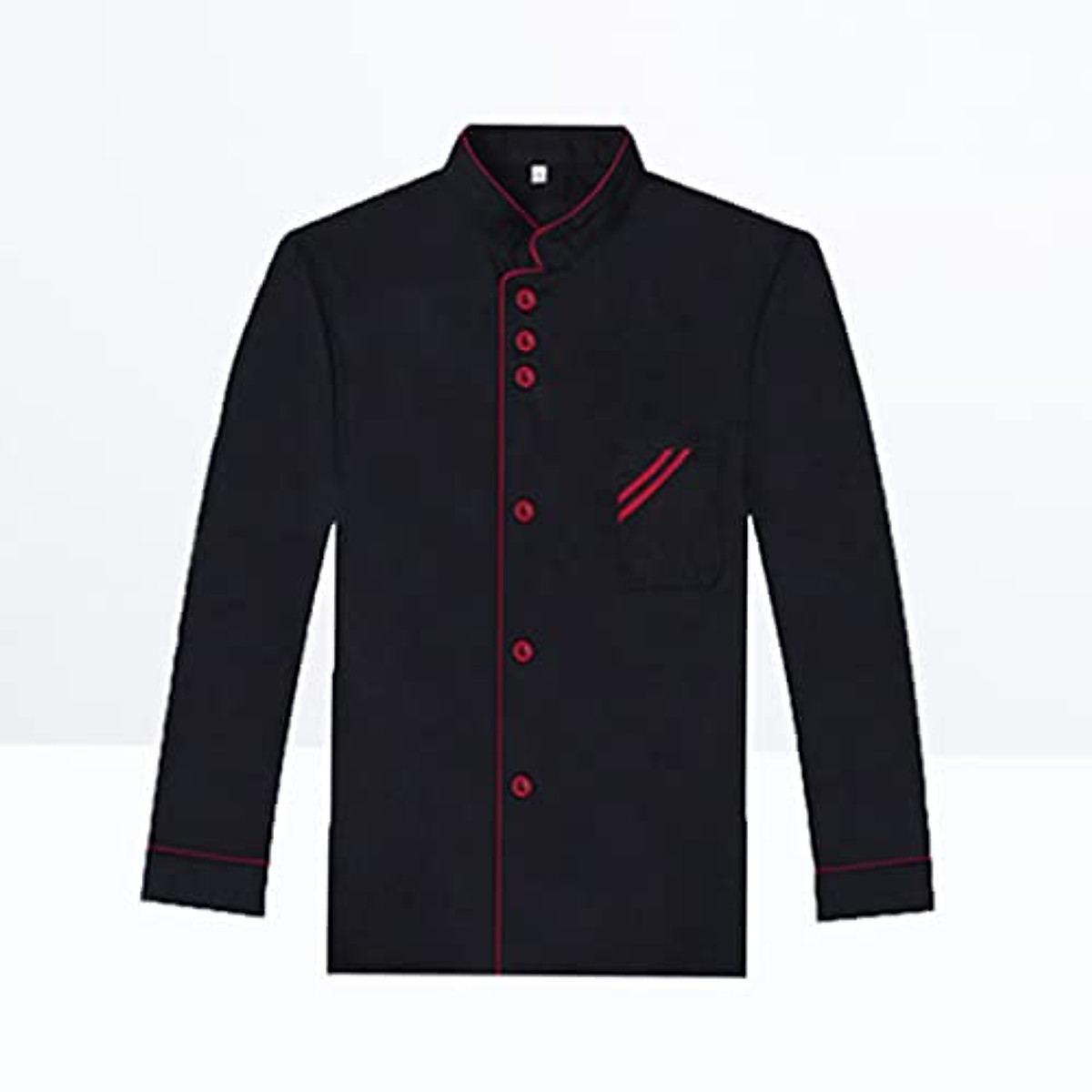 Long Sleeve Chef Clothes Women Men Chef Coats Cotton Chef Jacket Personalized Chef Clothing For Restaurant Hotel Black