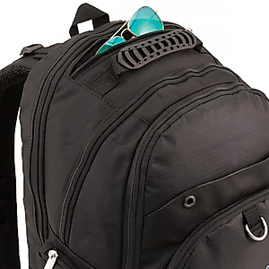 Mercury Luggage Backpack Pro Travel Deluxe Black