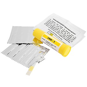 MIRA Safety DETEHIT CWD-3 CBRN Testing Paper for Various Chemical Warfare Agents | 10 Detection Strips to Identify G Agents (Sarin, Soman, tabun) and V Agents (VX Gas)