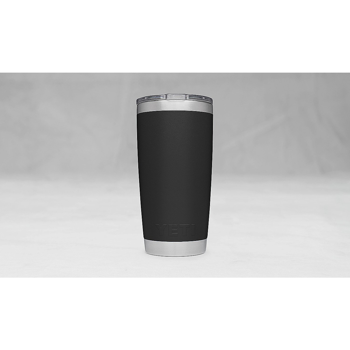 YETI Rambler 20 oz Stainless Steel Vacuum Insulated Tumbler with Lid, Black