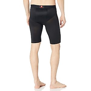 Cramer Men's Compression Shorts for Quads, Groin and Hamstring Support, Athletic Compression Gear, Performance Compression Shorts, Anti-Bacterial and Moisture-Wicking Fabric, Black, X-Large