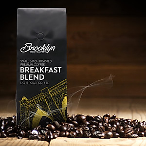 Brooklyn Beans Bagged Ground Coffee Variety Pack Light Medium Dark Roast and Flavored Assorted Gift Sampler 72 Ounce, 12 Oz Pack ,(Pack of 6)