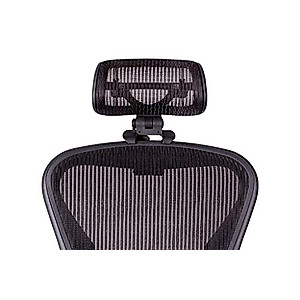 The Original Headrest for The Herman Miller Aeron Chair H3 Carbon | Colors and Mesh Match Classic Aeron Chair 2016 and Earlier Models | Headrest ONLY - Chair Not Included
