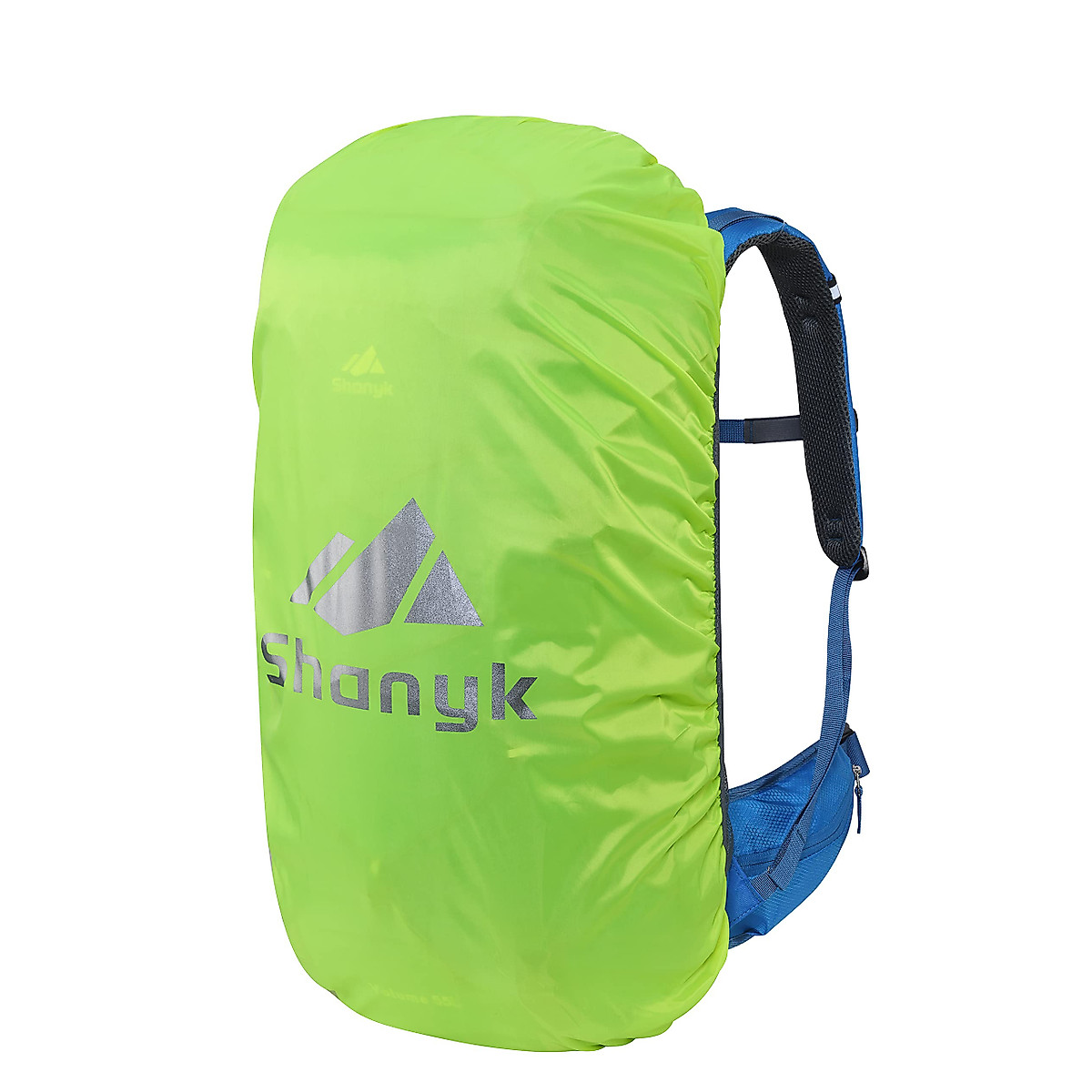 Shanyk 55L Hiking Backpack Backpack with Rain Cover for Camping Backpacking Travel and Adventure