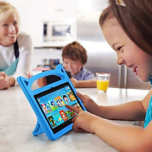 Case for 8 inch Tablet (2022/2020 Release 12th/10th Genearion), Ubearkk Kid Friendly Light Weight Shock Proof with Kick Stand Back Cover EVA Protective Kids Case NOT fit for iPad/Samsung/ONN Tab