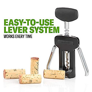 Goodcook Cork Screw Bar Tools, 11 x 4 x 2.5 inches, Black