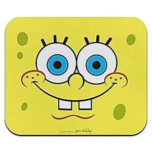 Spongebob Smiling Face Low Profile Thin Mouse Pad Mousepad