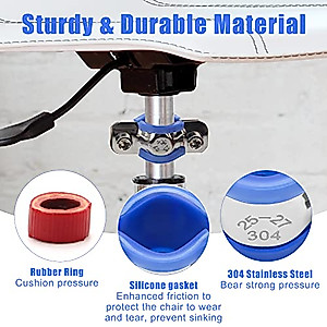 Anglekai Fix Sinking Office Chair, Adjustable Chair Sinking Stopper with Hexagon Wrench, Chair Saver Kit for Sinking Chair Stopper