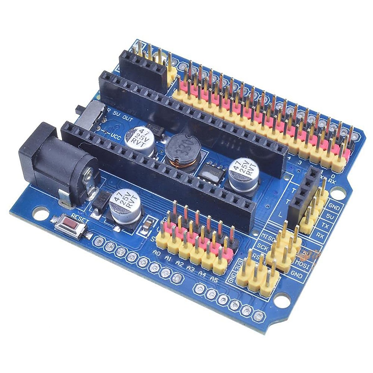 Standard V3.0 I/O Expansion Board Micro Sensor Shield 5V Board Module for Ar duino R3 for Leonardo