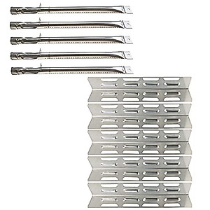 Hisencn Repair Kit for Perfect Flame SGL2008A, SLG2007A, SLG2007B, SLG2007D Stainless Steel Heat Plate Tent Shield, Flame Tamer, Grill Burners Pipe Tube Replacement Parts