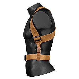 Rothco Combat Suspenders, Coyote Brown