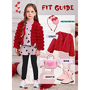 BOMDEALS Adorable Cute Toddler Baby Girls Clothes Set,Long Sleeve T-Shirt +Pants Outfit(Age(5T), Pink)