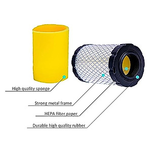 Kacarber LTR2000 Carburetor For 42 inch 46 Craftsman YTS3000 YT3000 DYT4000 GS3500 LTR 2000 YTS 3000 YT DYT 4000 GS 3500 Riding Mower Lawn Tractor Use Briggs Stratton 14.5-21HP Engine