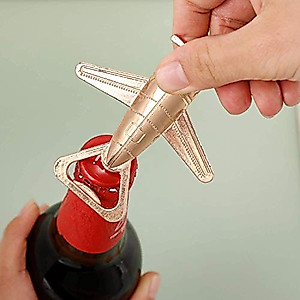 Yuokwer 12 PCS Airplane Bottle Opener Wedding Party Favor with Exquisite Packaging for Bridal Baby Shower Party Favors & Decoration,Wedding Party Favor Bottle Opener for Guest Travel Theme