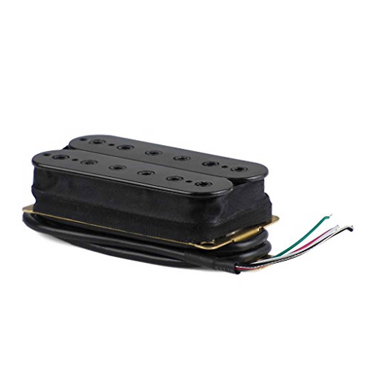 FLEOR Bridge Pickup Double Coil Humbucker Pickups for Electric Guitar Pickup-Black