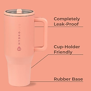 Dahlia 40oz Traveler + Replacement Straws